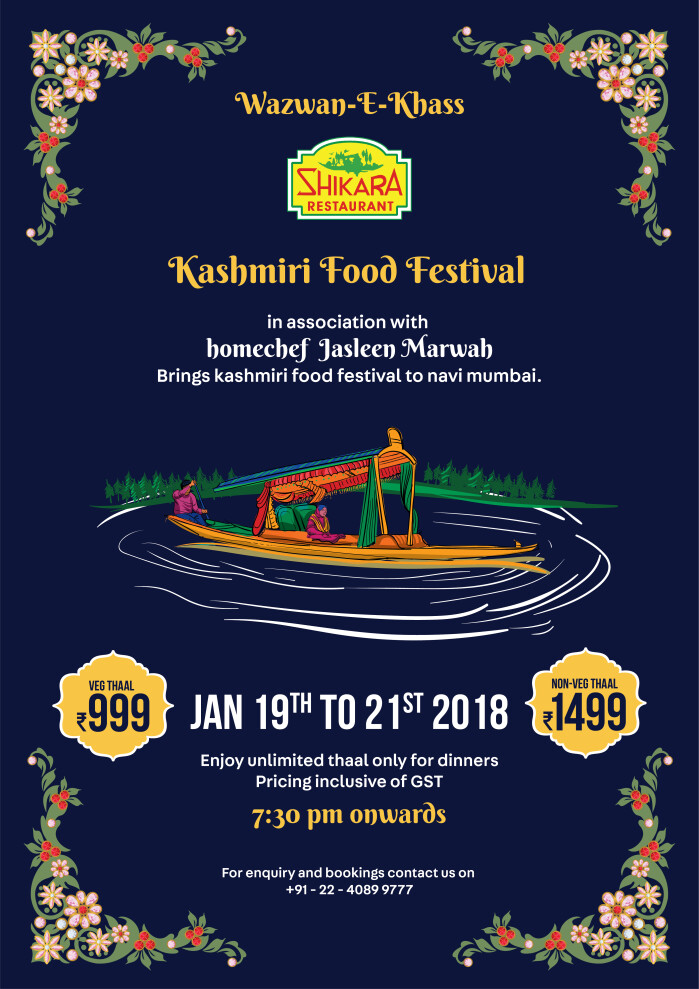 This Kashmiri Food Festival At Shikara Is Going To Make You Fall In ...