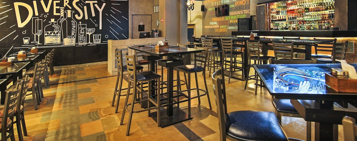 India's First Bar with Interactive Smart Tables - Drinx Exchange