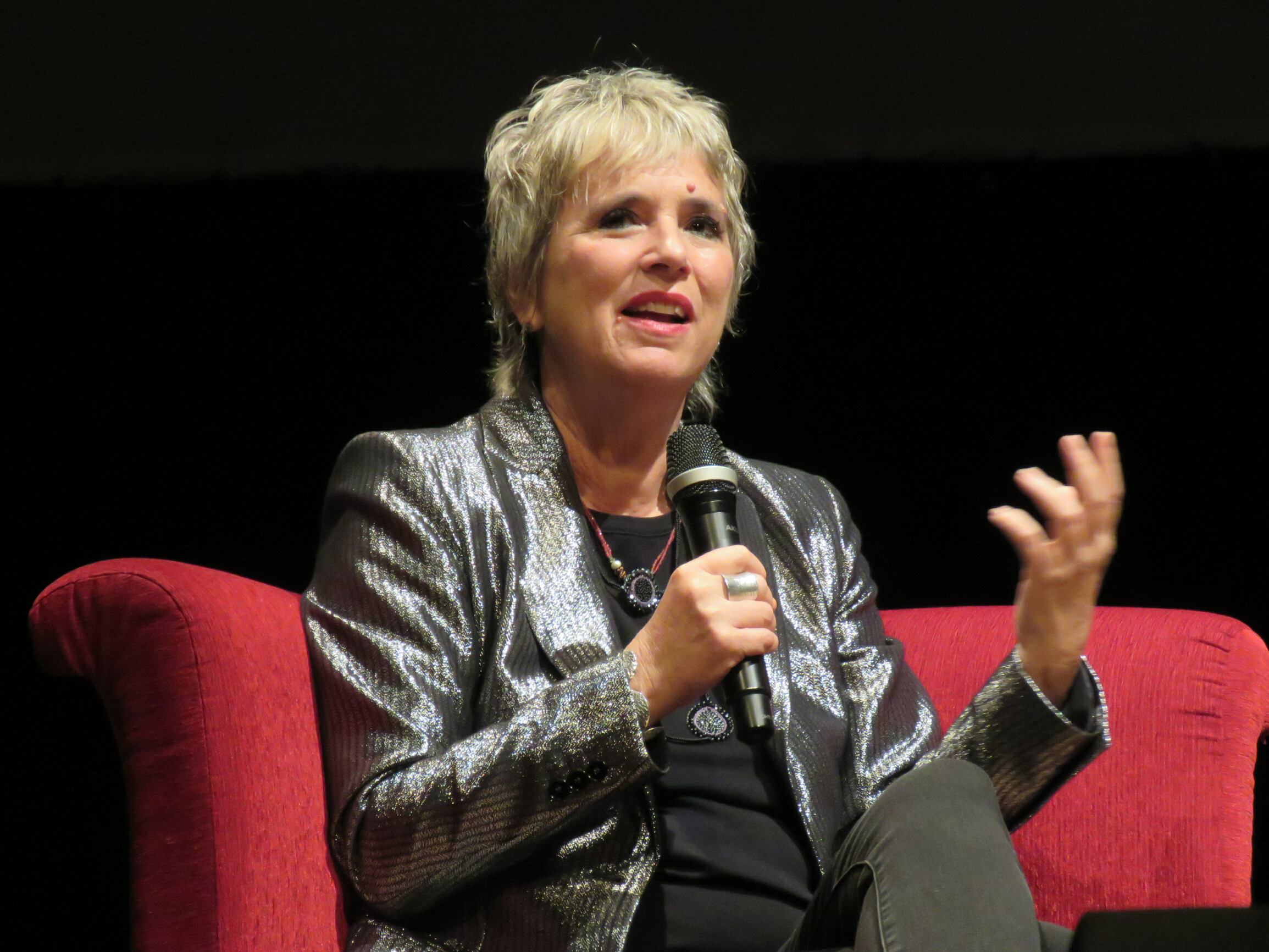 American Playwright Eve Ensler Launchs 'The Apology' With Faye D'souza ...