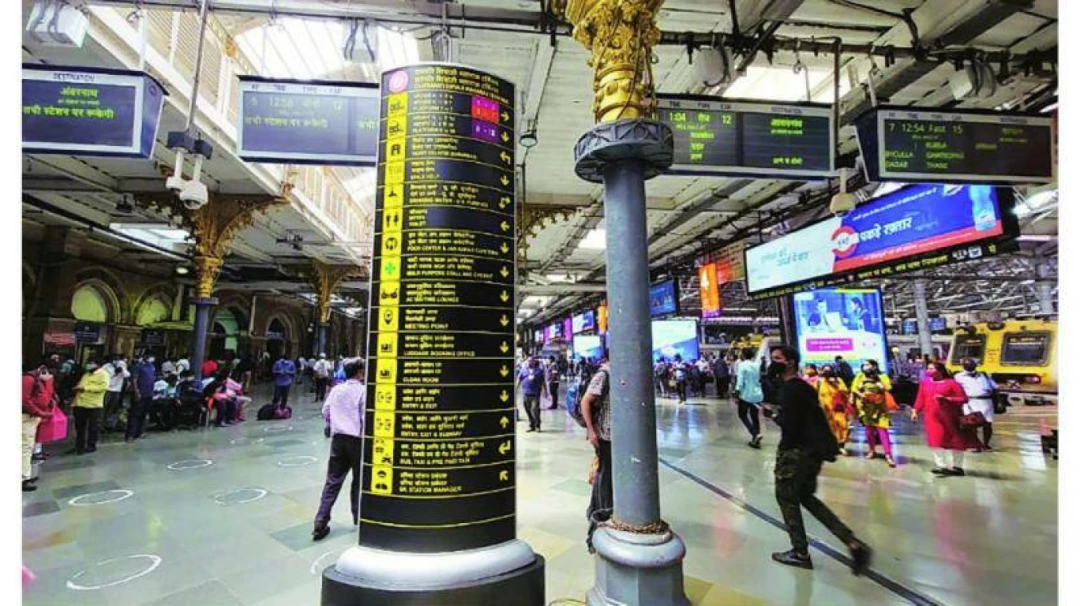Csmt Station Gets Global Look With 5 New Indicative Boards