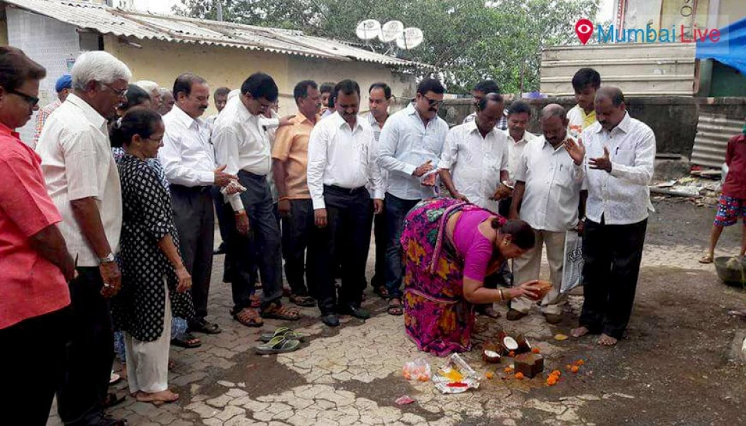 Repair works begin at Bhoiwada transit camp | Mumbai Live