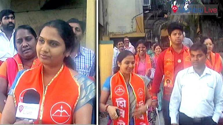 Deepa Patil all set for election campaigning | Mumbai Live