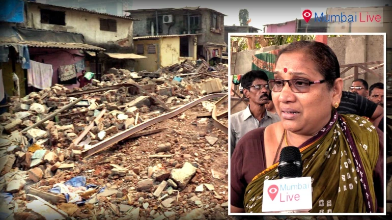 Indira Nagar residents living under threat | Mumbai Live