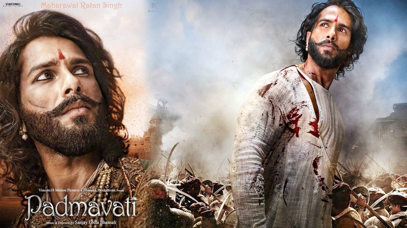 Shahid Kapoor's look as king 'Maharwal Ratan Singh' in Padmavati unveiled
