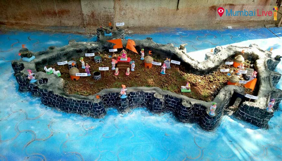 Malad gets Sindhudurg fort replica for Diwali | Mumbai Live