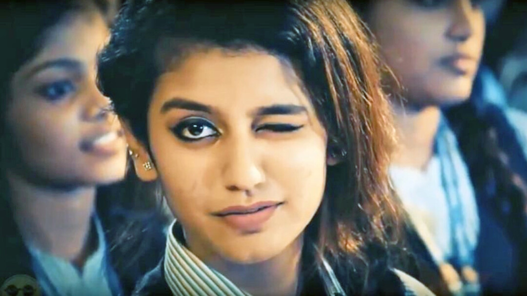 Priya Prakash Varrier: The internet sensation with the deadly wink!