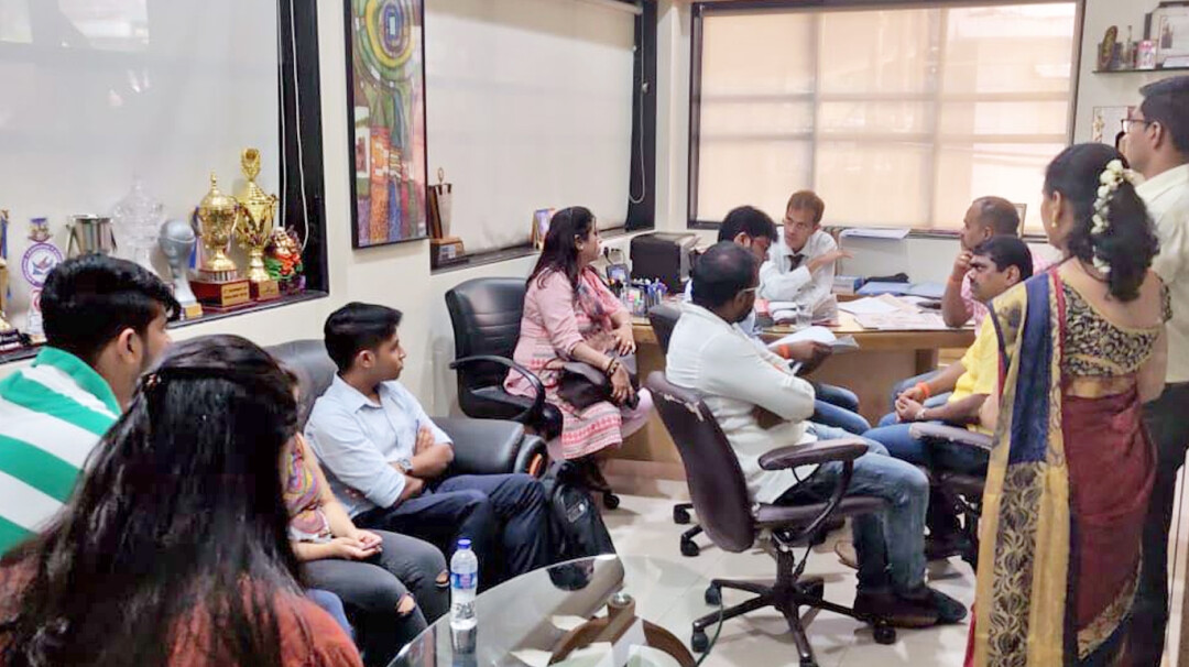 27 BAF students from NM College have been waiting for their Sem-V ...