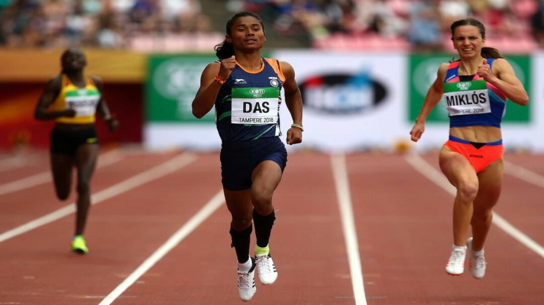 Hima Das becomes the first Indian athlete to win gold at IAAF World U ...