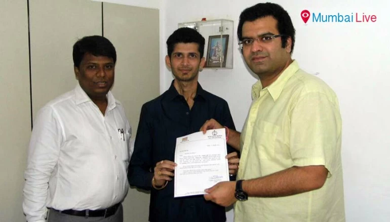 Young gun 'Pankaj Pramod Vaidya' on MNS board | Mumbai Live